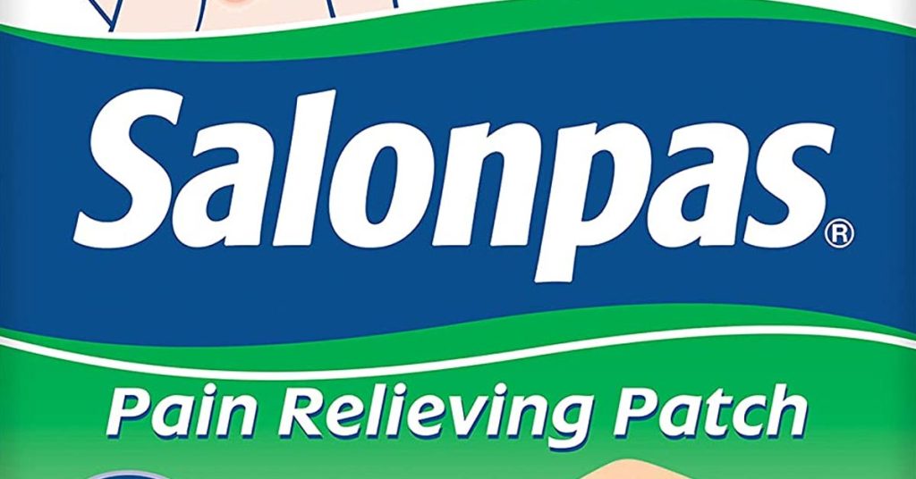 Free Sample of a Salonpas Large Pain Relief Patch - DealTrunk