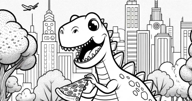 20 Free Printable Godzilla Coloring Pages - DealTrunk